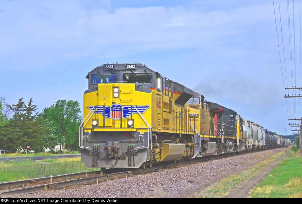 UP 8683, UP Altoona Sub.